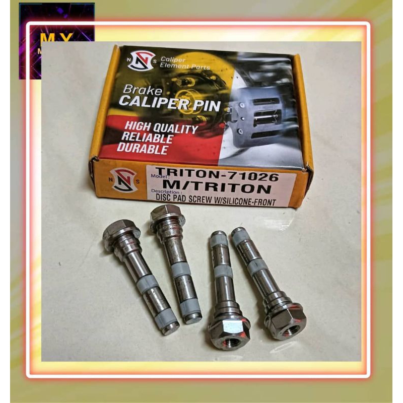 NS Disc Pad Screw Triton, Nissan Nv200 (Front)(Caliper Screw) | Shopee ...
