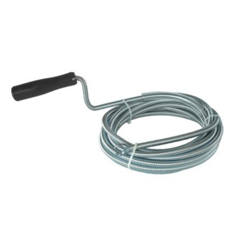 1.4m / 2m Pipe Cleaning Spiral with Fixed Wire Brush 1.4m Pipe Spiral ...