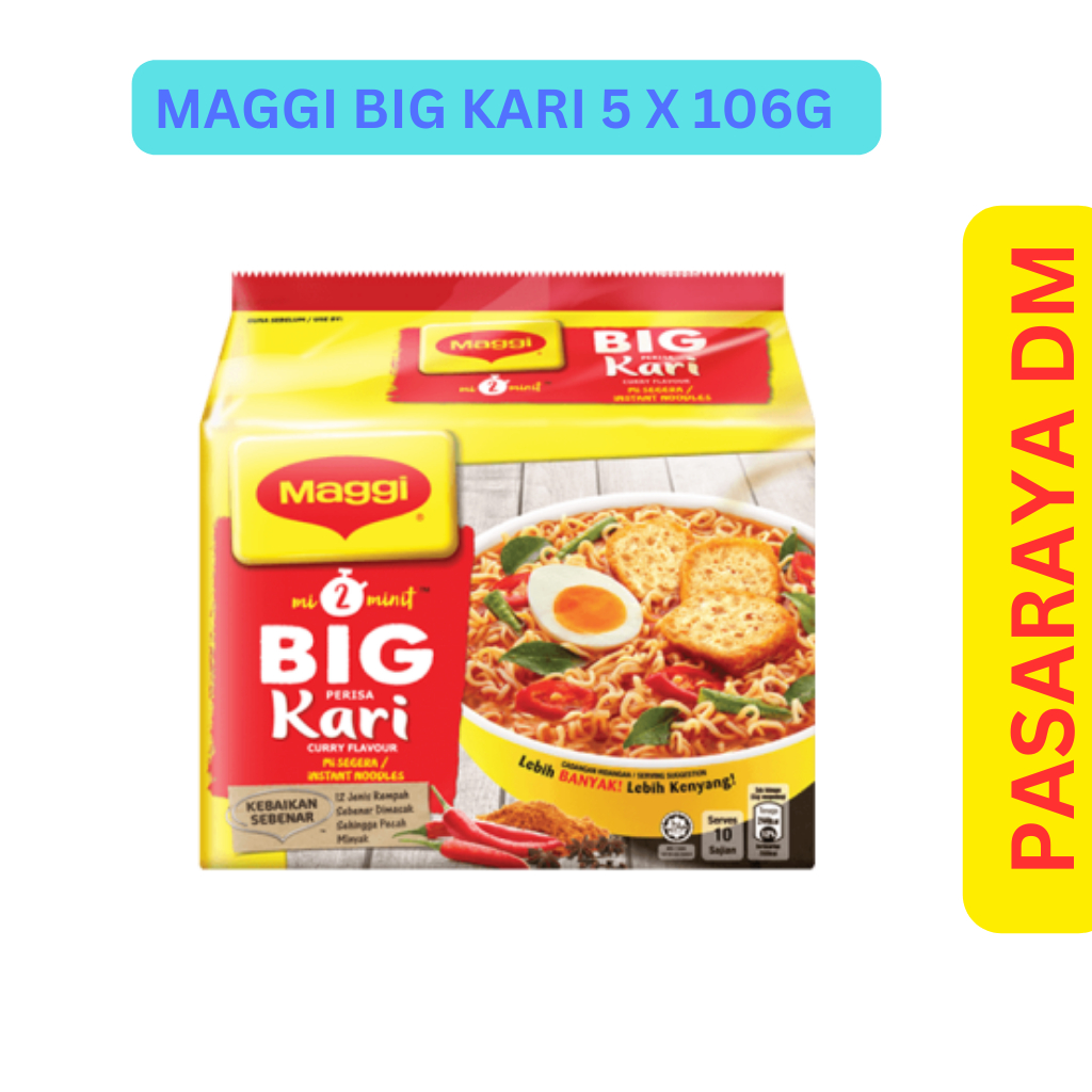 Maggi Big Kari 5x106g (MAGGI BIG KARI 5X106G) | Shopee Malaysia
