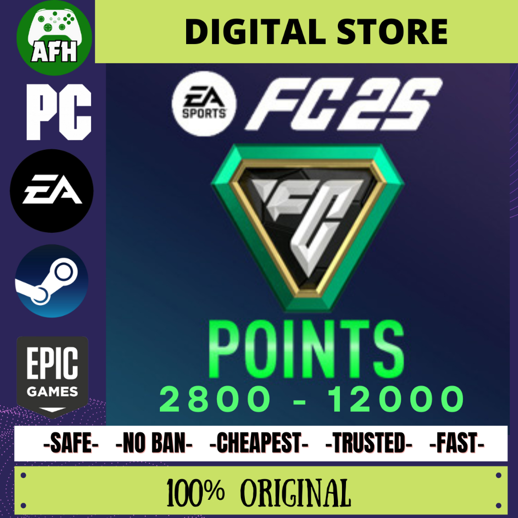 FC 26 FUT 26 FC 25 Points FUT 25 FIFA 25 Points FIFA Points FUT Points ...