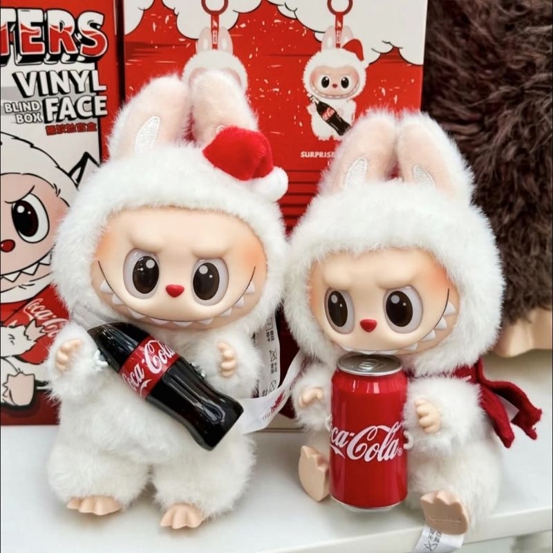 POP MART THE MONSTERS - Coca cola Labubu Confirm Model 确认款 Plush ...