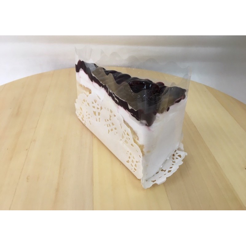 100PCS Professional Elegant Cake Frill Film Collar Transparent 4”x12 ...