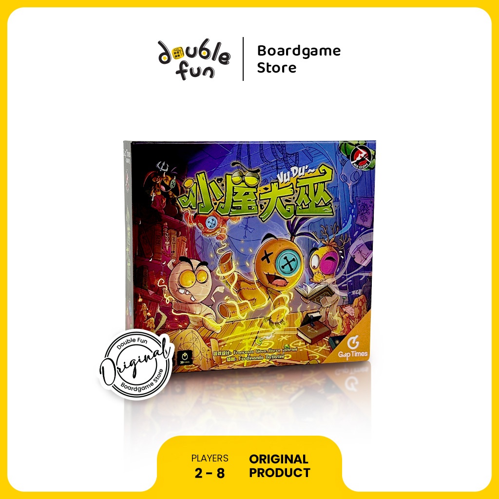 [Double Fun Boardgame] 小屋大巫 VuDu ORIGINAL - 聚会派对类桌游 Party Game | Shopee Malaysia