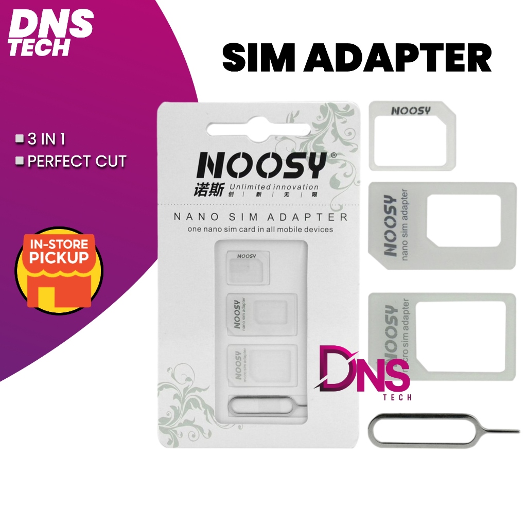 SIM Card Adapter 4 In 1 Micro Sim Card Nano Adapter SIM Adaptor For All ...