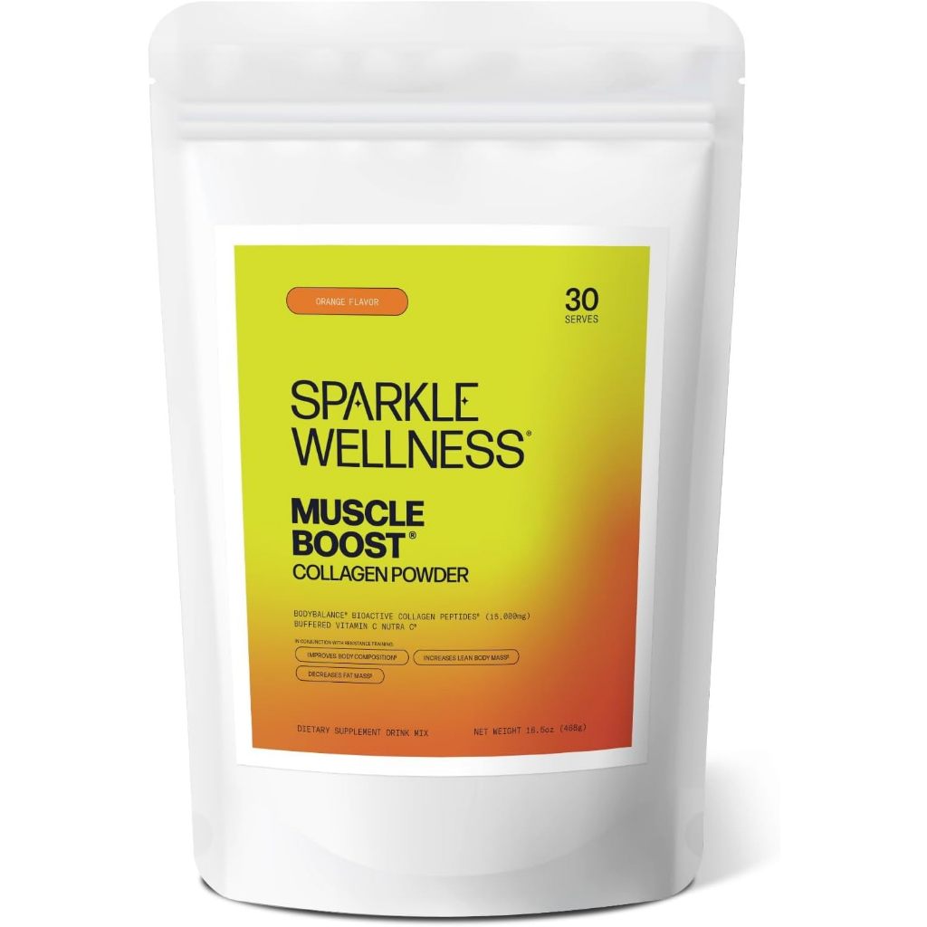 Muscle Boost (Orange) [30-Serves] | Collagen Supplement Powder with ...