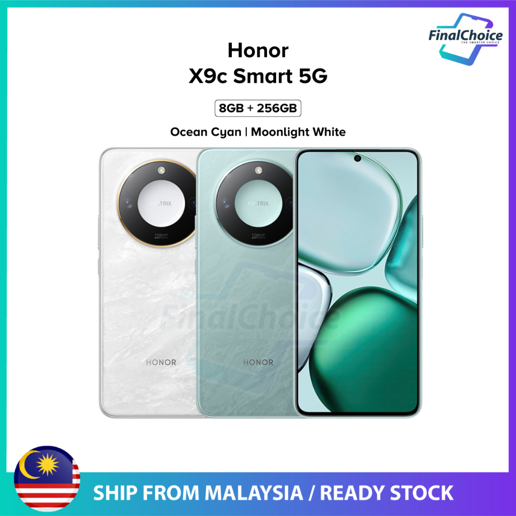 Honor X9c Smart 5G/BRC-NX1 (8GB+256GB) Original Honor Malaysia Warranty | Shopee Malaysia