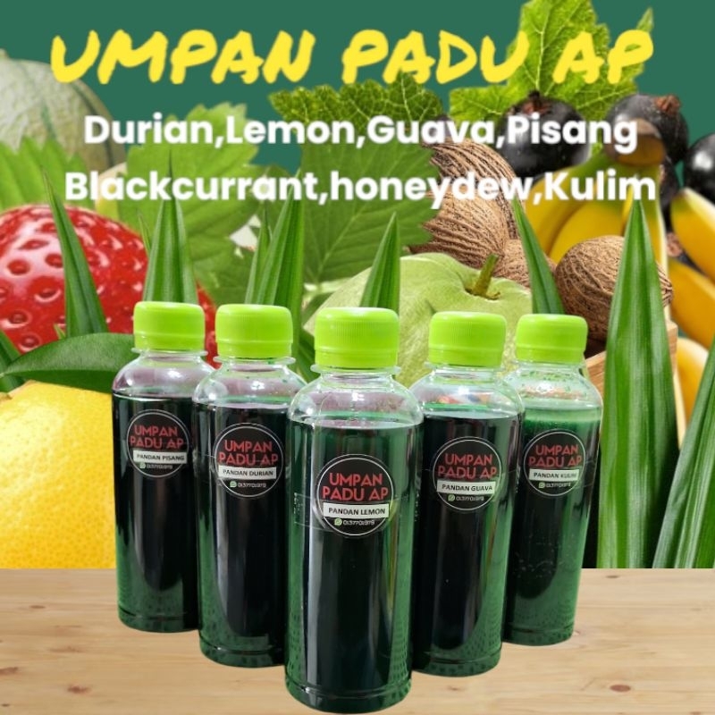 sos pandan@sos strawberi(durian,kulim,lemon,pisang,blackcurrant ...