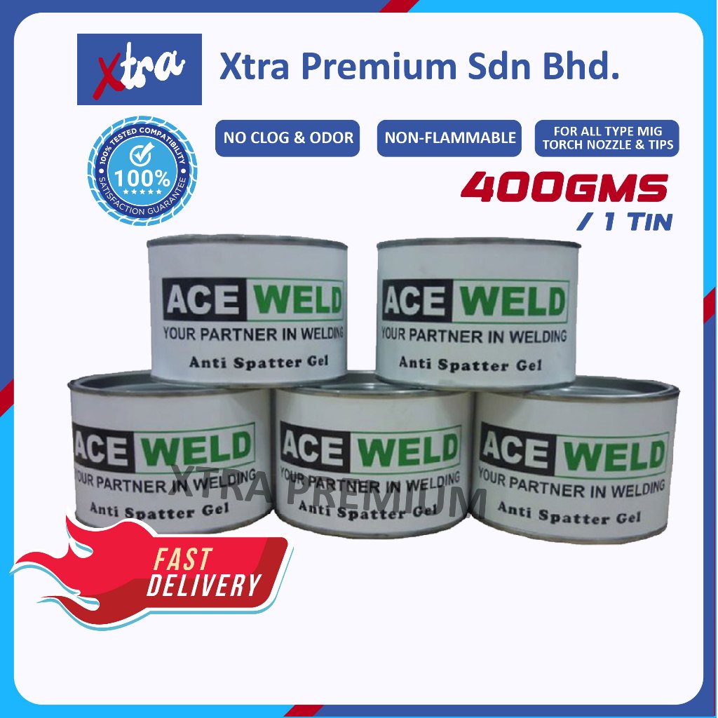 Ace Weld Anti Spatter Gel 400GMS | Shopee Malaysia
