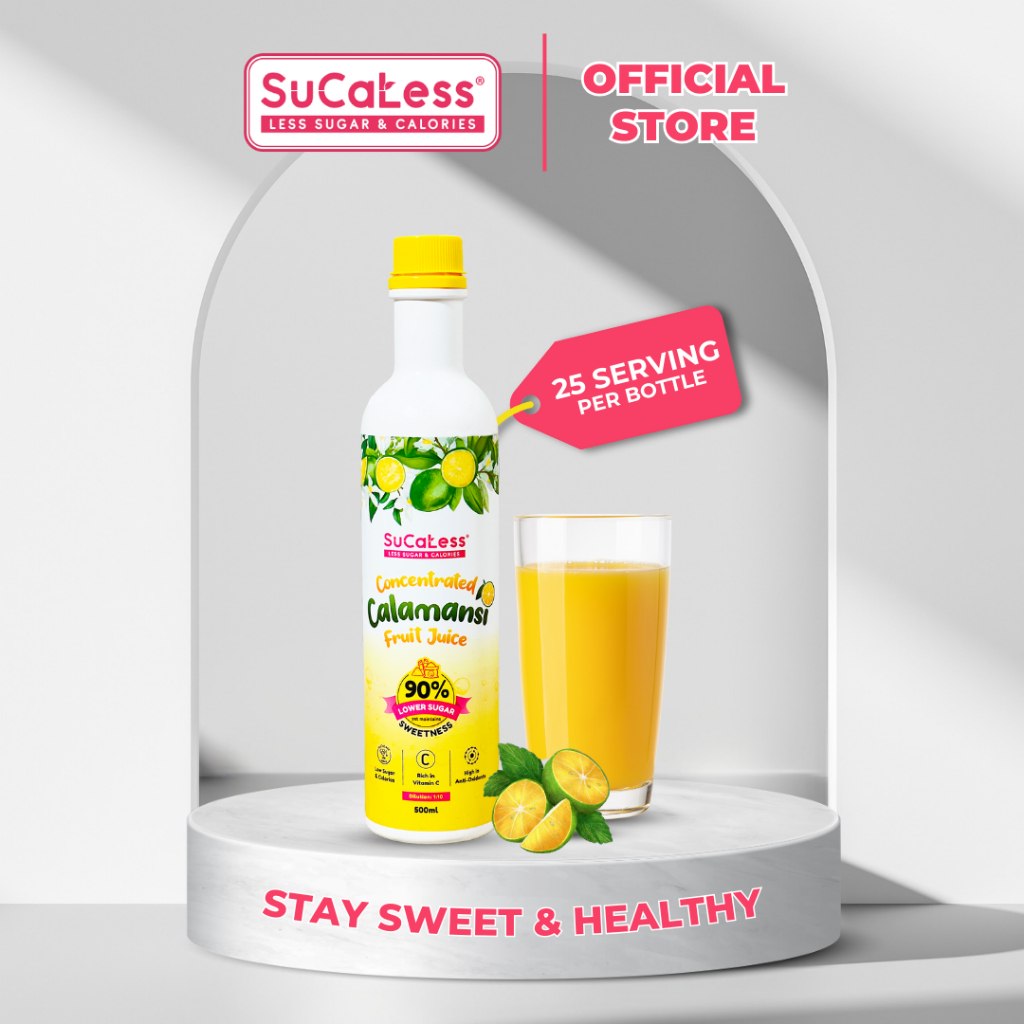 Fresh Cold Press Concentrate SuCaLess Calamansi Juice 500ml (Reduce 90% ...