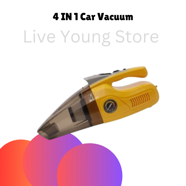 Mugen 4in1 Car Vacuum, Air Inflator, Tyre Pump, Car Emergency Kit ...