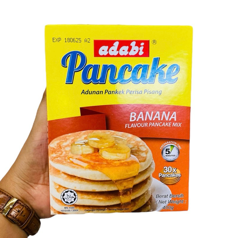 Adabi Pancake Banana Adunan Pankek Perisa Pisang (400g) | Shopee Malaysia