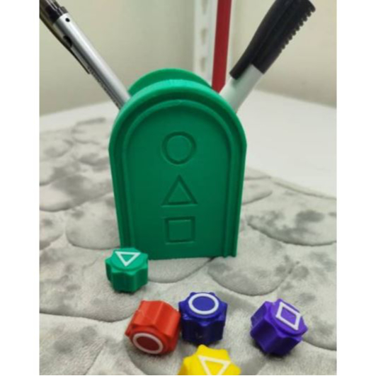 Squid Game 2 Monument Game Pen Holder – Unique Desk Accessory | Shopee ...