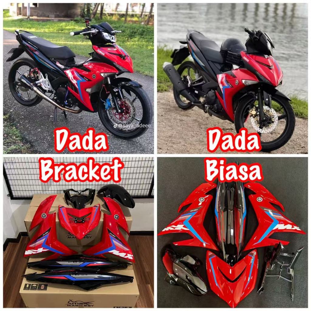 Y15 V1 V2 V3 COVERSET MX KING 2023 MERAH INDONESIA STANDARD COVERSET ...
