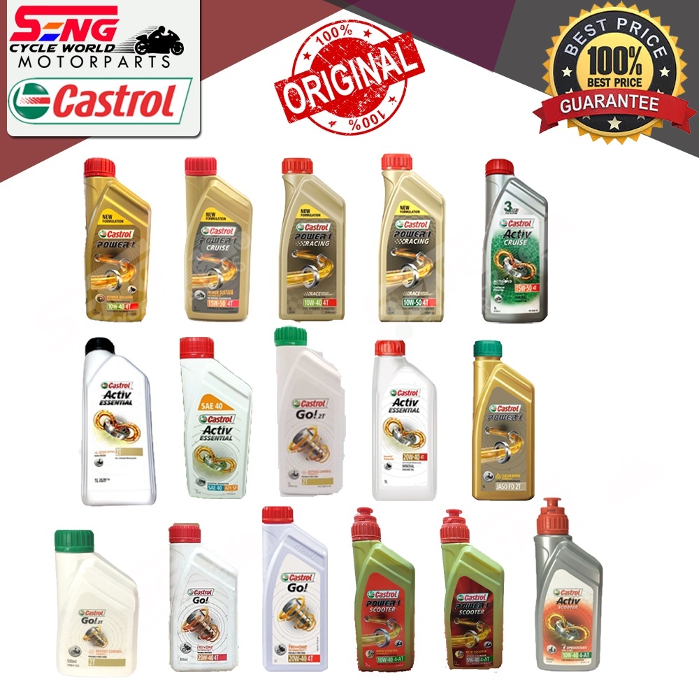 CASTROL OIL-ALL TYPE | Shopee Malaysia