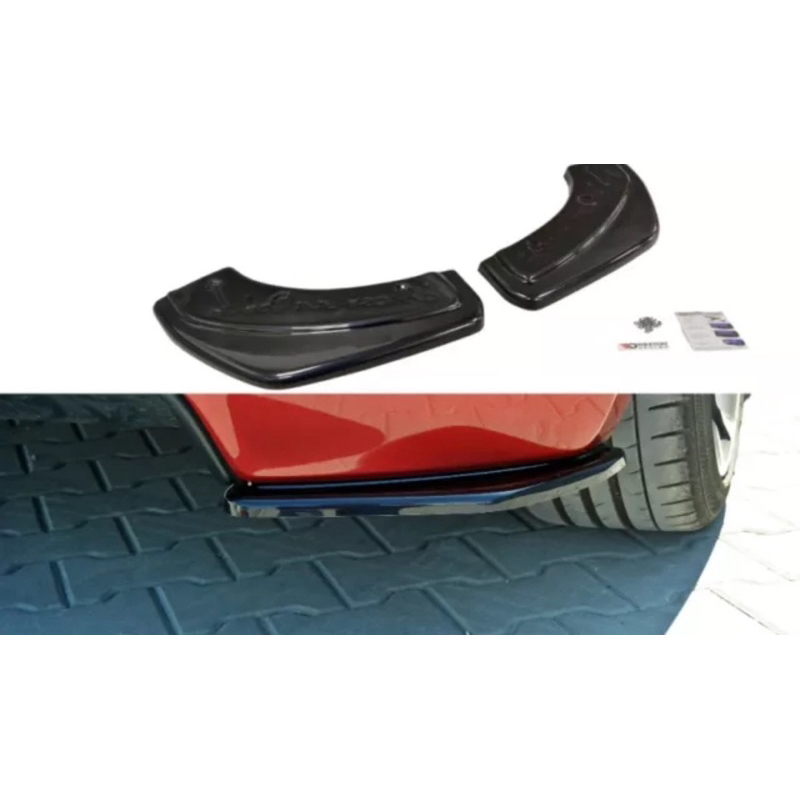 Maxton Design Peugeot RCZ Rear Side Diffuser Gloss Black | Shopee Malaysia