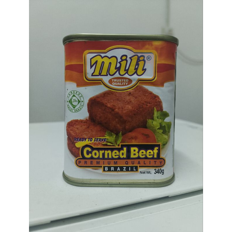 MILI Corned Beef 340g Premium Quality Brazil | Shopee Malaysia