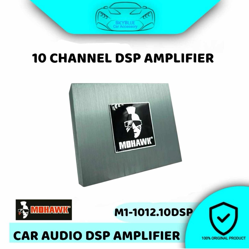 Mohawk M1 Series Car Audio 10 Channel DSP Amplifier M1-1012.10DSP ...