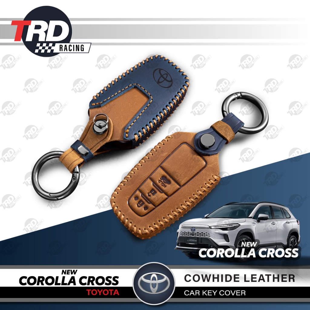 [𝐆𝐄𝐍𝐔𝐈𝐍𝐄 𝐋𝐄𝐀𝐓𝐇𝐄𝐑 𝐊𝐄𝐘 𝐂𝐎𝐕𝐄𝐑] NEW Toyota Corolla CROSS FACELIFT 2025 Case ...