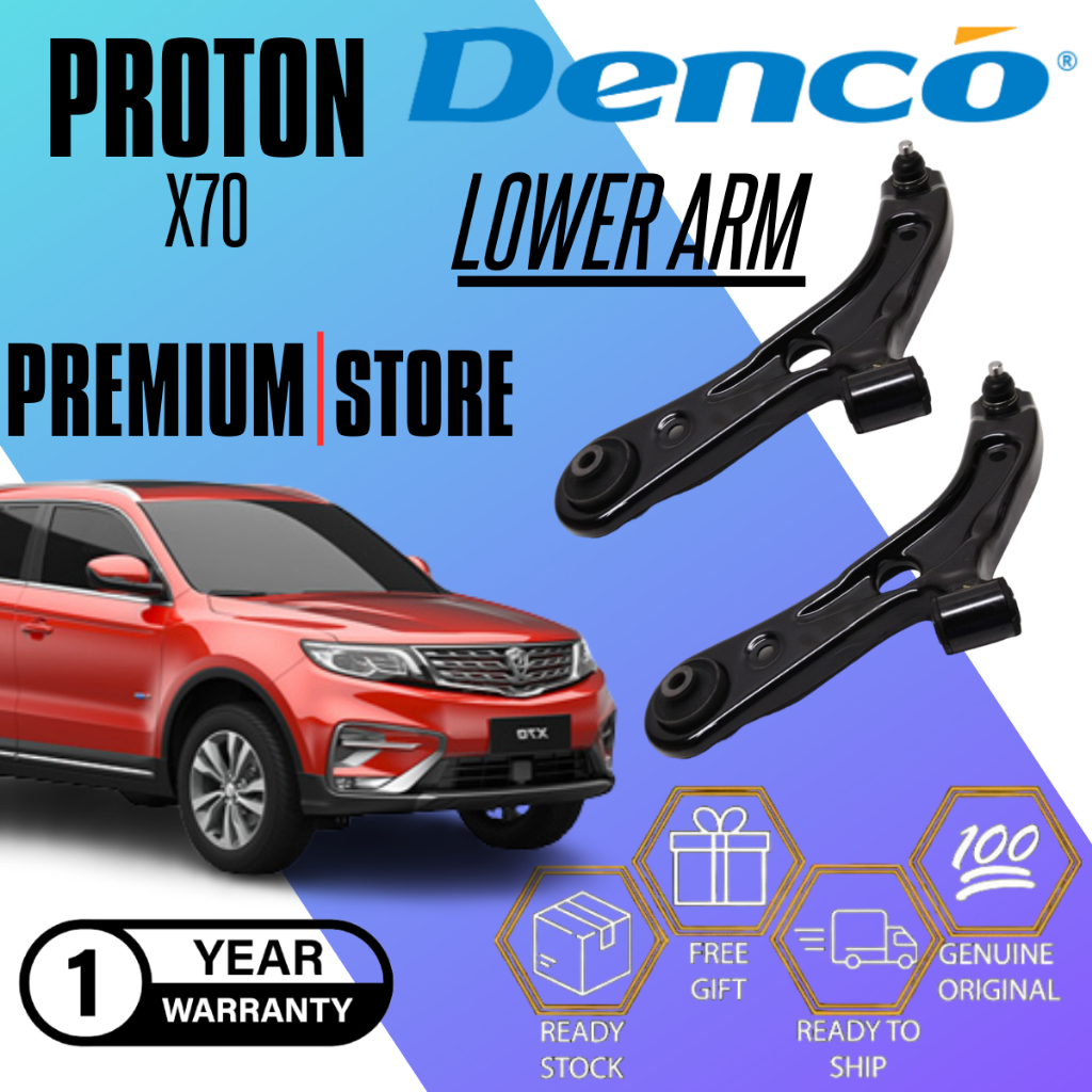 PROTON X70 - LOWER CONTROL ARM 100% GENUINE PART (DENCO) | Shopee Malaysia