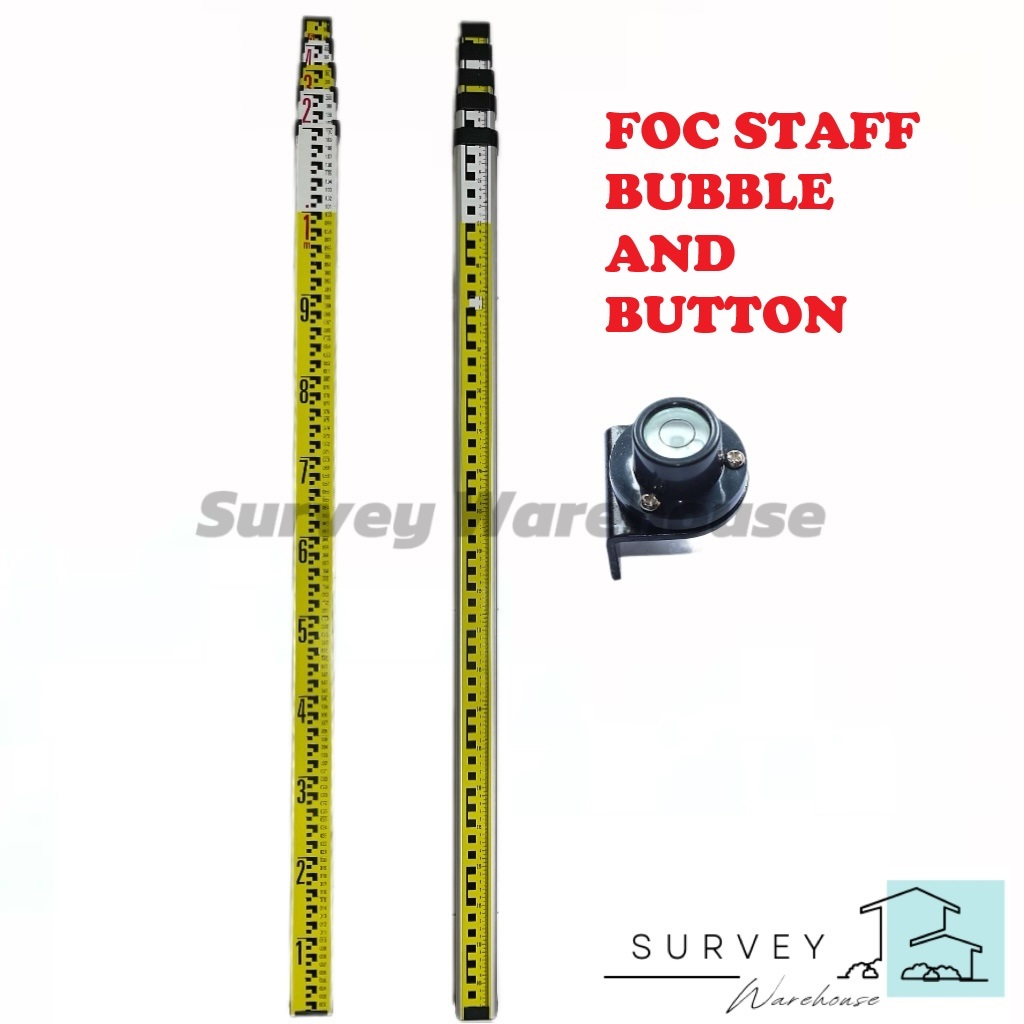 5 Meter Levelling Staff /Leveling Staff /Survey Staff /Aluminum ...