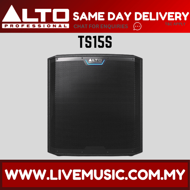 Alto Professional TS15S 15" 2500W Powered Subwoofer ( TS-15S / TS 15S ...