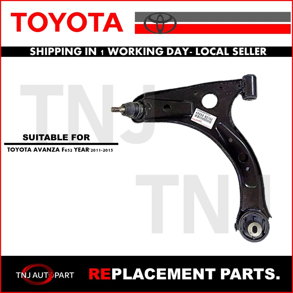 FRONT LOWER ARM ( RIGHT SIDE ) TOYOTA AVANZA F652 YEAR'2011-2015 ...