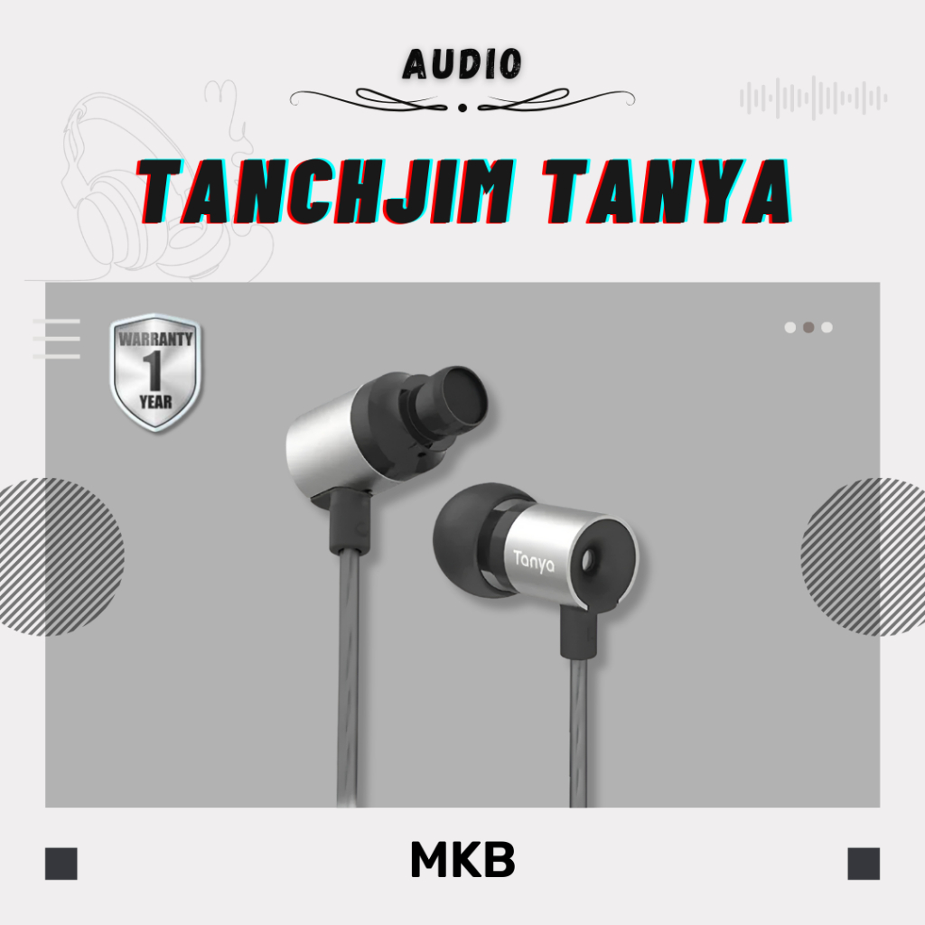 Tanchjim Tanya 7mm Micro Dynamic Driver HIFI Earbuds Compact Design HD ...