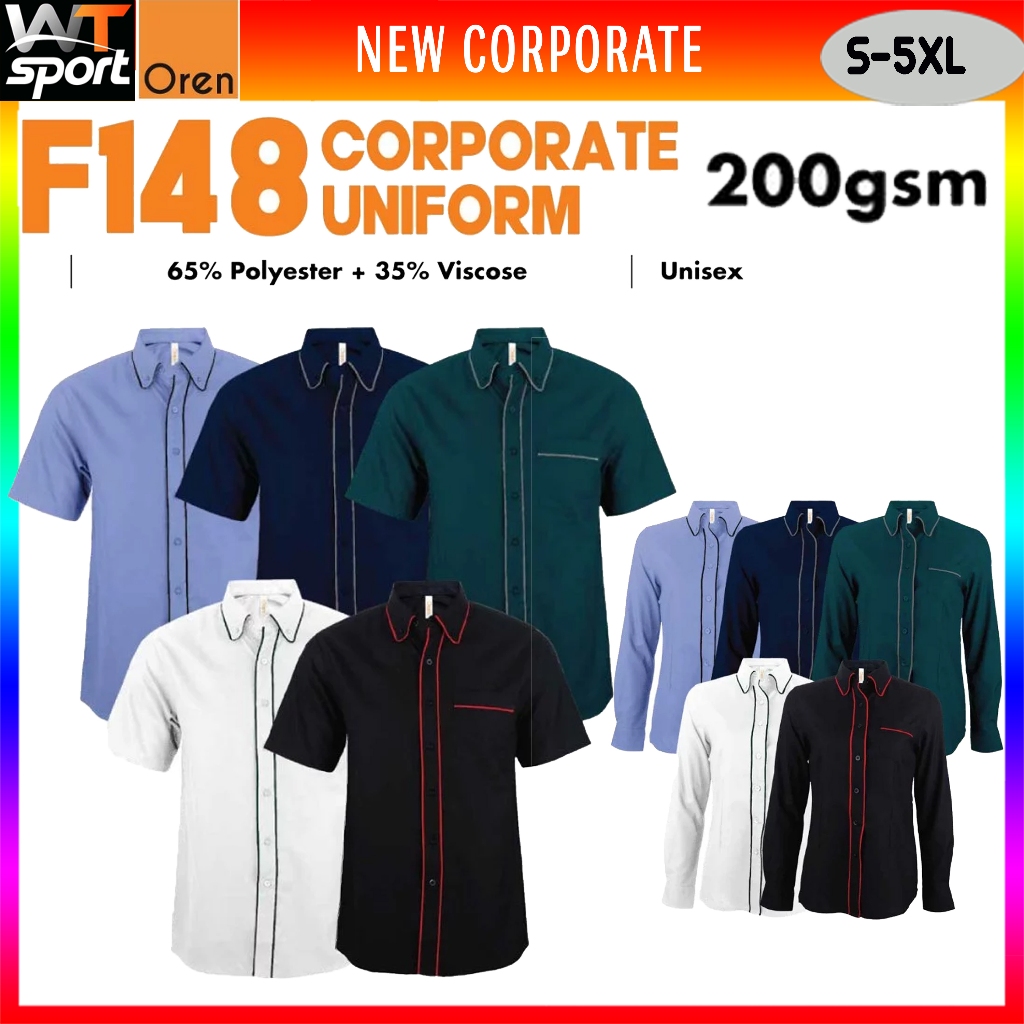 OREN SPORT Male / Female Cutting F1 Corporate Uniform Polyester Premium ...