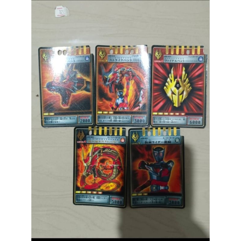 Original Bandai DX Kamen Rider Ryuki Card (52 pcs card) | Shopee Malaysia
