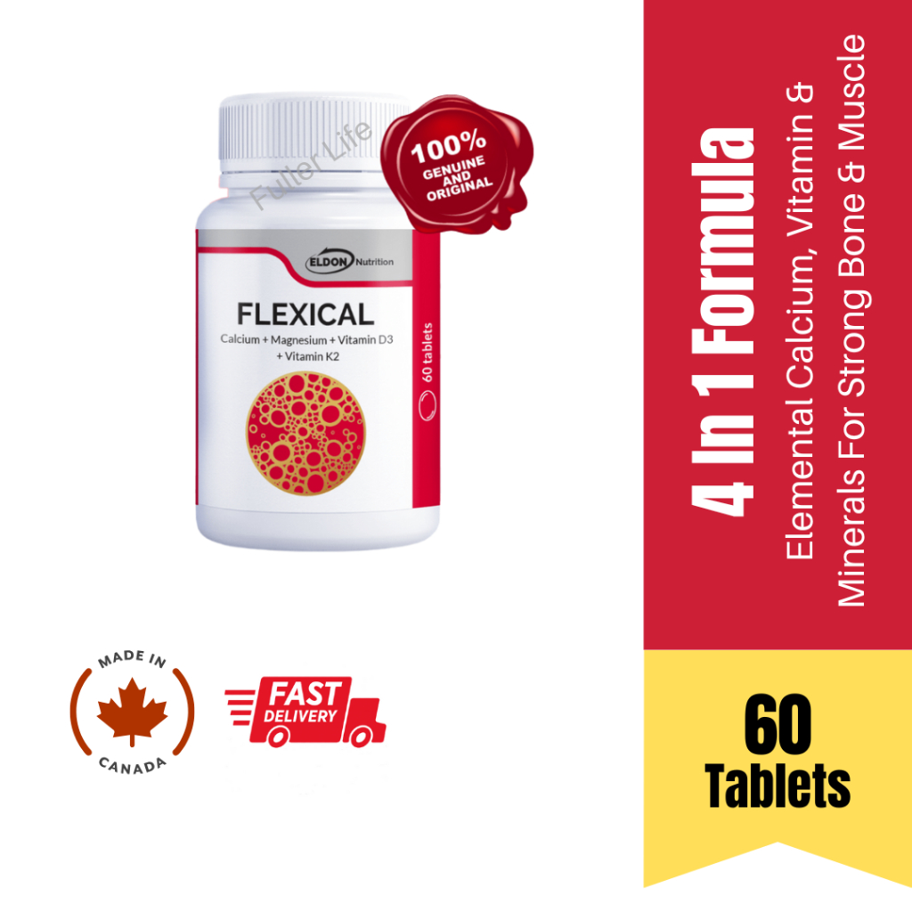ELDON NUTRITION Flexical Tablet (60s) | For Strong Bones & Muscles (EXP ...