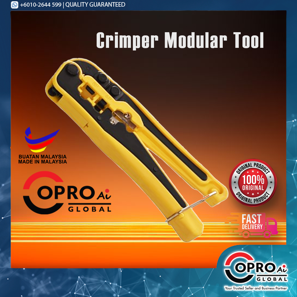 OPRO ® BUATAN MALAYSIA Pro - Crimper Modular Tool [SAME MODEL PROSKIT ...