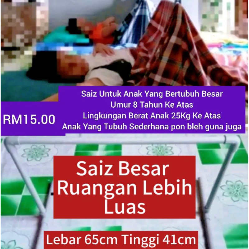 DIY Alat Penghadang Kain Sunat / Gantung Kain Sunat / SegiTiga Dalam ...