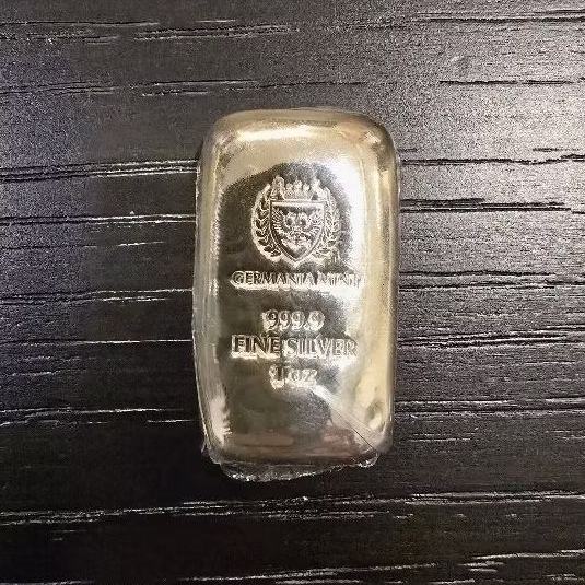 [Unique & Collectible] Germania Mint 1oz Silver Bullion Cast Bar ...