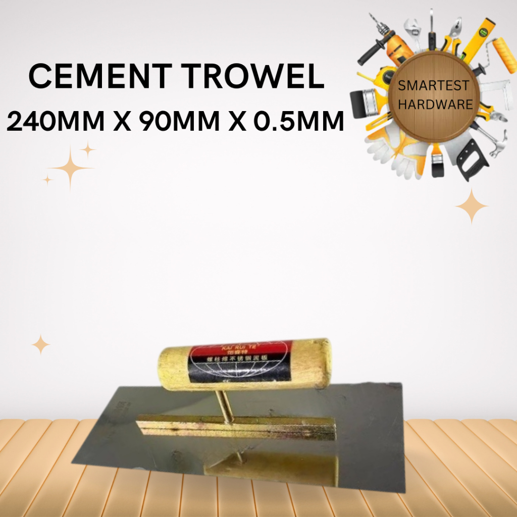 0.5mm Stainless Steel Plastering Trowel Plaster Cement Trowel Simen ...