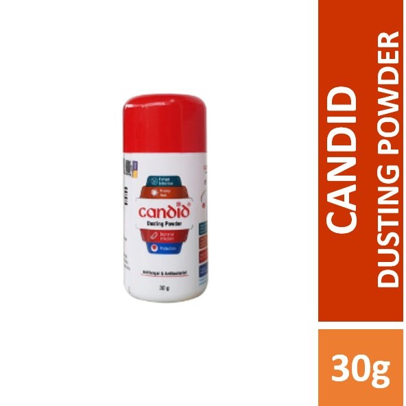 GLENMARK CANDID DUSTING POWDER 30G ( anti fungal, antibacterial ...