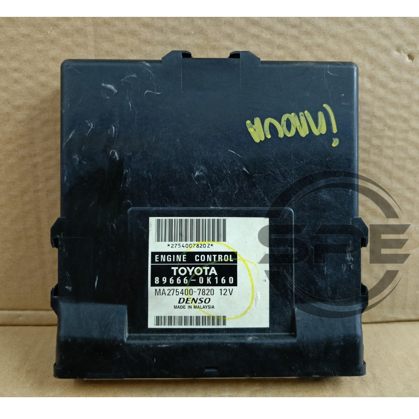 🔥USED🔥 ORIGINAL 89666-0K160 TOYOTA INNOVA TGN40 1TR GEAR BOX ...