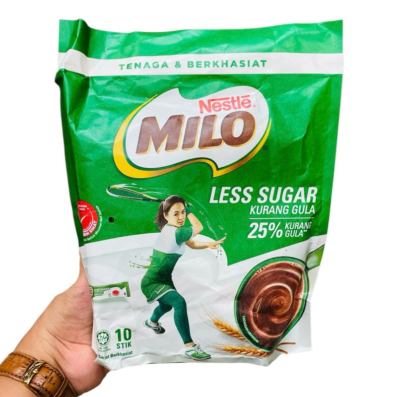 MILO Less Sugar (10s x 27g) | Shopee Malaysia