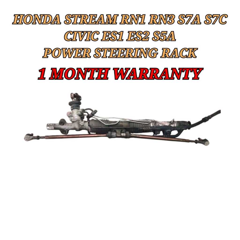 Power Steering Rack / Stereng Rak Honda Stream RN1 RN3 S7A S7C CIVIC ...