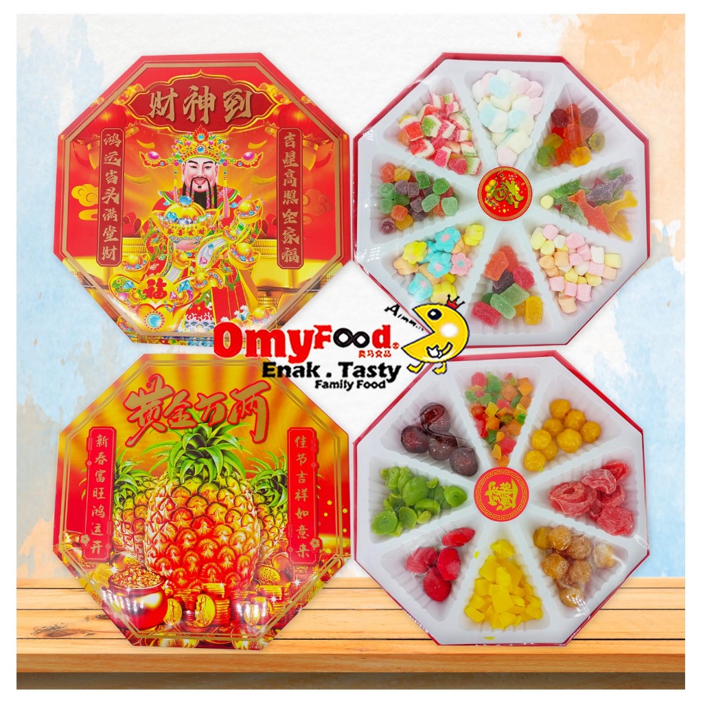 320g Ba Bao He Asam, Ba Bao He Candy 新年拜神蜜饯八宝盒 / 软糖八宝盒[OmyFood ...