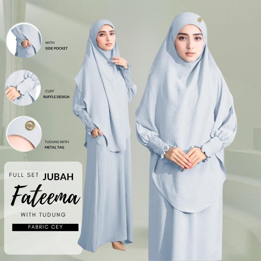 Hot Selling Latest Design Jubah Abaya Fateema With Tudung Sarung (full ...