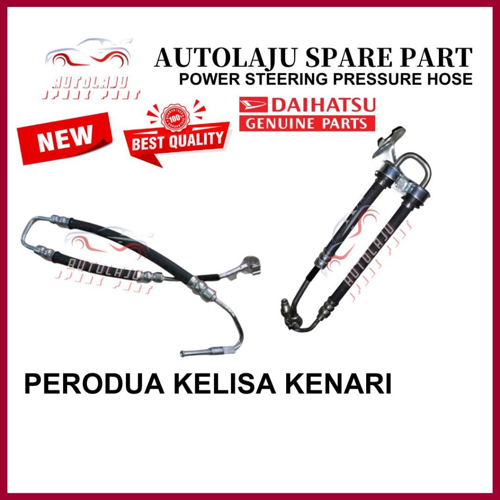 PERODUA KELISA KENARI POWER STEERING PRESSURE HOSE DAIHATSU GENUINE ...