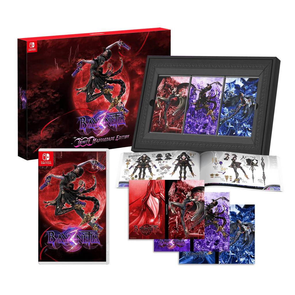 Nintendo Switch Bayonetta 3 Standard & Trinity Masquerade Limited ...