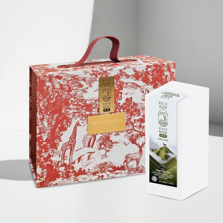HULU MATCHA - Matcha Giftbox + Rikyu Matcha Latte 5x29g | Shopee Malaysia
