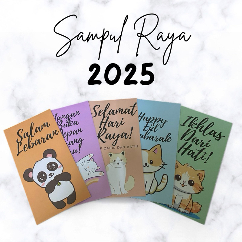 Sampul Raya Cute 2025 10pcs | Shopee Malaysia