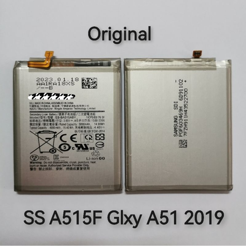 SS A515F Glxy A51 2019 Battery | Shopee Malaysia