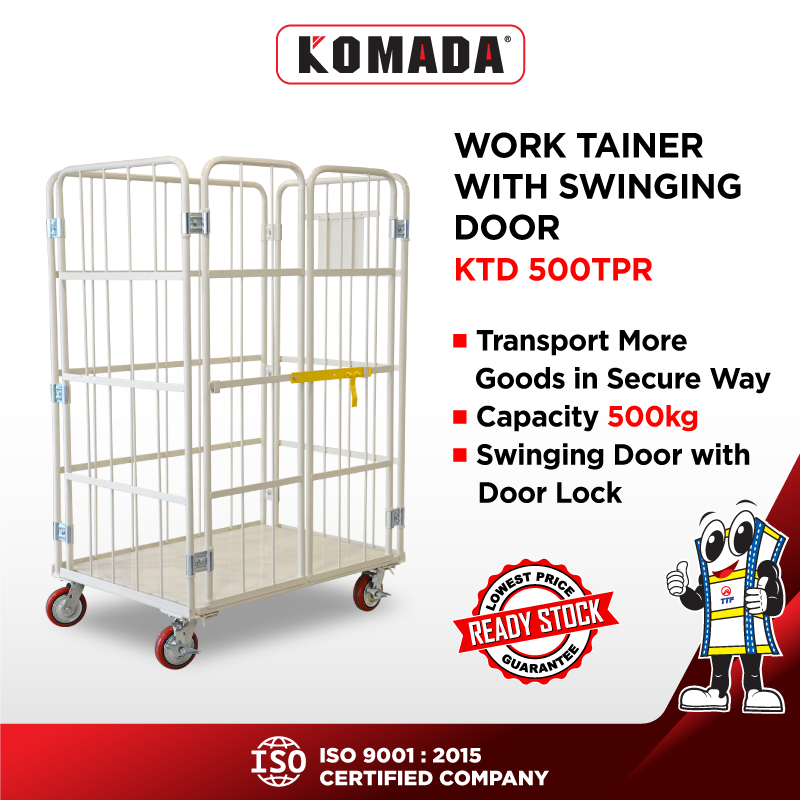 KOMADA™ Work Tainer with Swinging Doors (KTD 500TPR) | 500KG | Secure ...