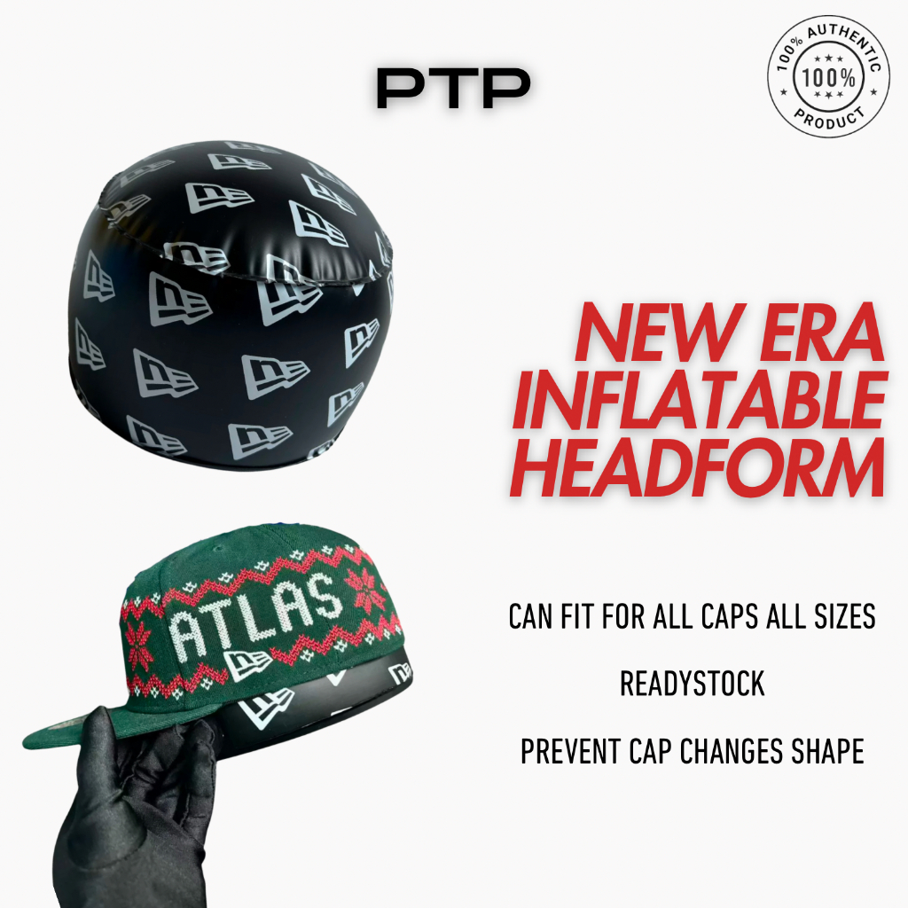 Inflatable HeadForm For All Caps Baseball Cap Snapback Fitted Cap ...