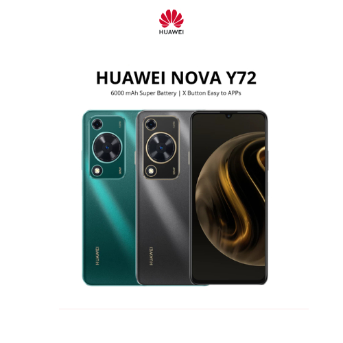 HUAWEI Nova Y72 | 8GB+128GB | GREEN/BLACK | Shopee Malaysia