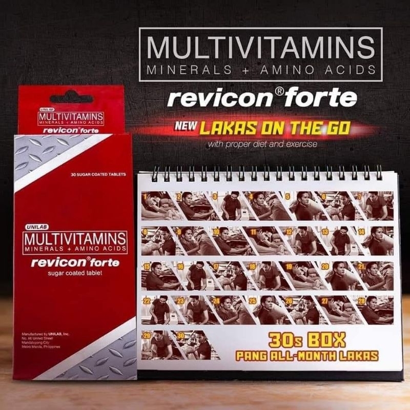revicon forte multivitamins 30 tablets | Shopee Malaysia