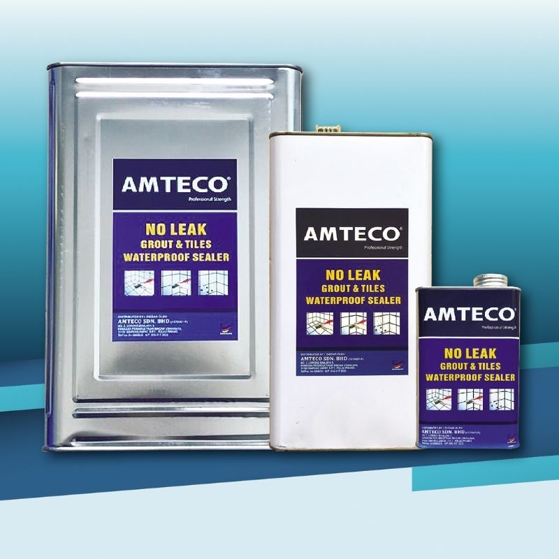 AMTECO NO LEAK-GROUT & TILES WATERPROOF SEALER 1LTR | Shopee Malaysia